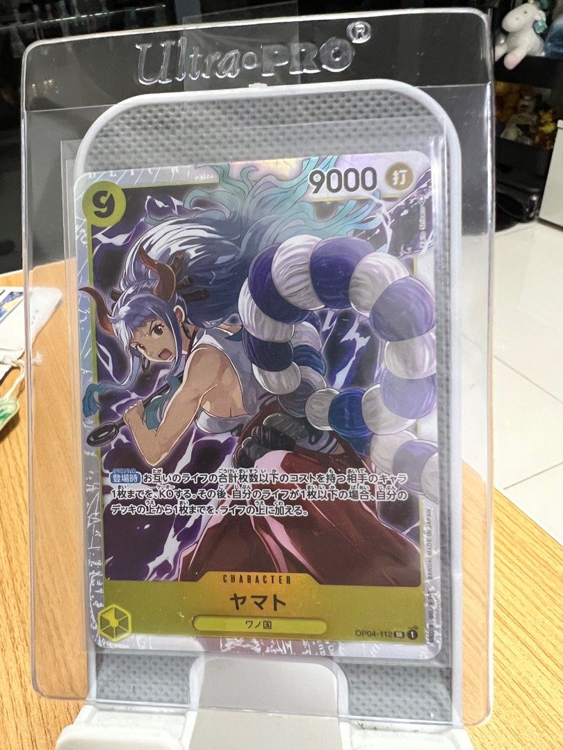 Yamato SR OP04-112 Parallel Set Japanese ONE PIECE Card Game Kingdom of Conspiracy, Hobbies ...