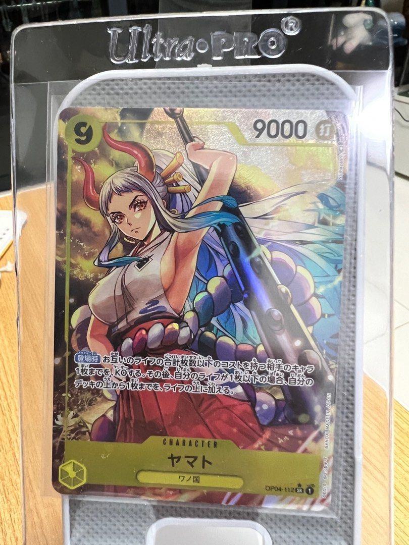 Yamato SR OP04-112 Parallel Set Japanese ONE PIECE Card Game Kingdom of Conspiracy, Hobbies ...