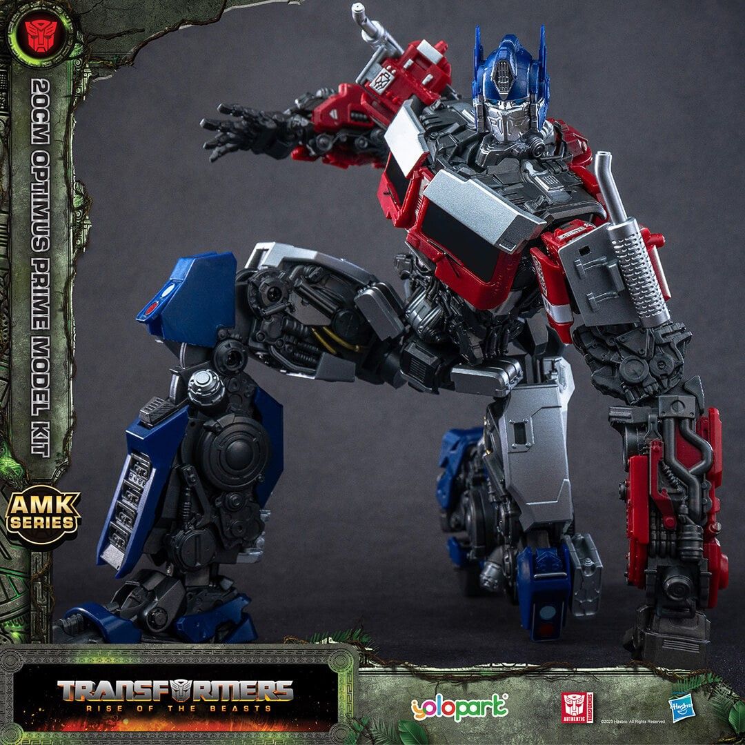 Yolopark Transformers Rise of the Beasts Optimus Prime Model Kit 20CM ...