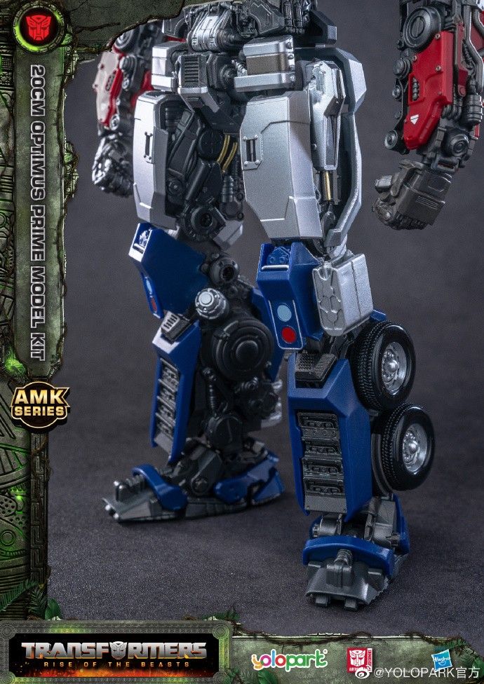 Yolopark Transformers Rise of the Beasts Optimus Prime Model Kit 20CM ...