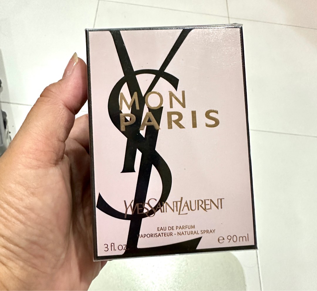 YSL MON PARIS EDP 90ml , Beauty & Personal Care, Fragrance & Deodorants ...