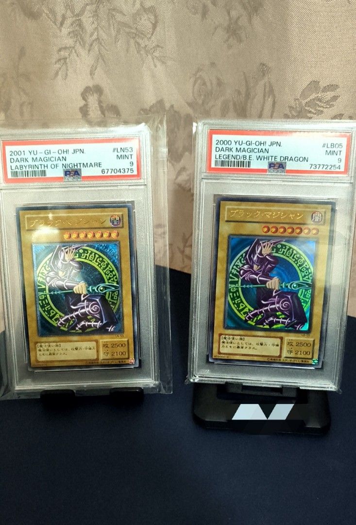 Yu-Gi-Oh! 2000 Nitendo Limited Promo 3 Egypt god card / Dark Magician UR lb-05 PSA9, Hobbies ...