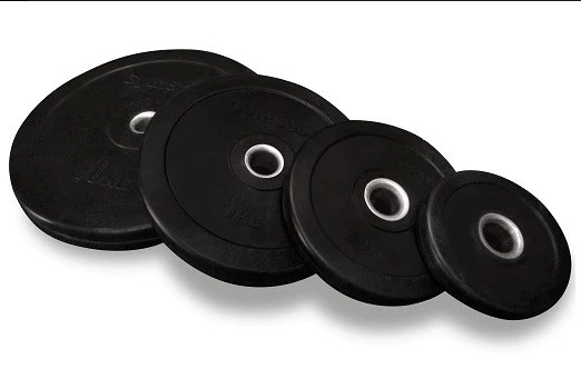 ZIVA Olympic Rubber Bumper Weight Plate Set 5-25kg, Sports Equipment ...
