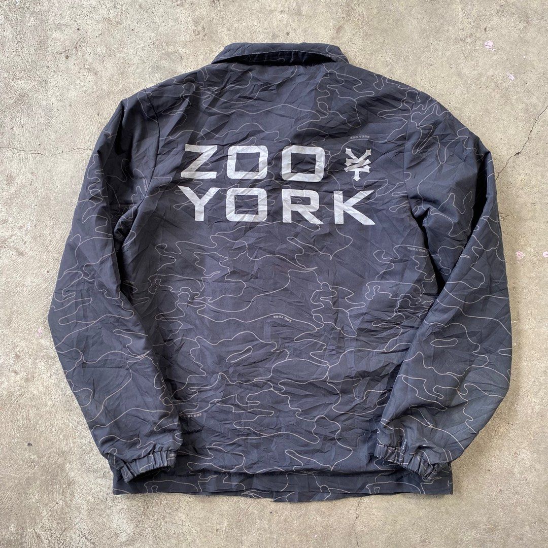 Zoo York Snap Button Reflective Coach Jacket, Men's Fashion, Coats ...