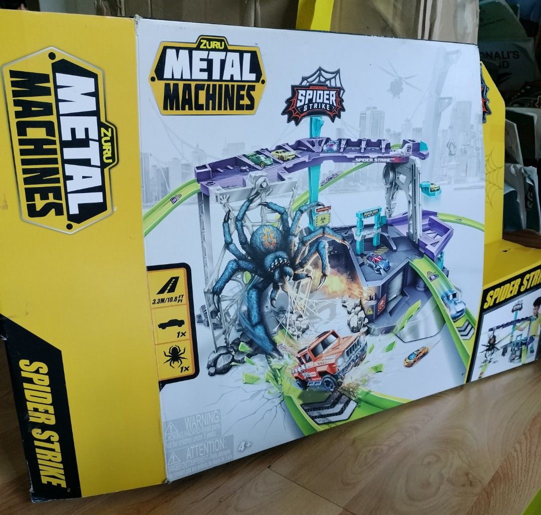 Zuru metal machine spider strike, Hobbies & Toys, Toys & Games on Carousell