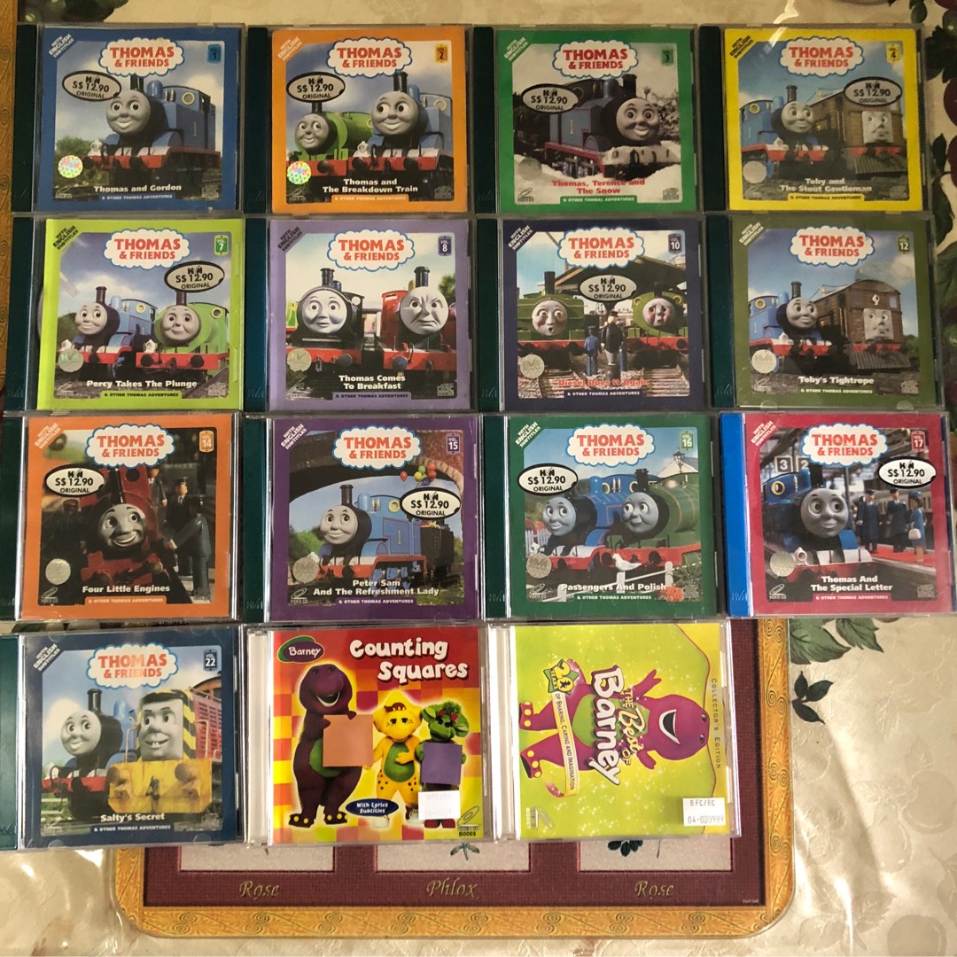 15x Thomas & Friends VCD / Barney, Hobbies & Toys, Music & Media, CDs ...