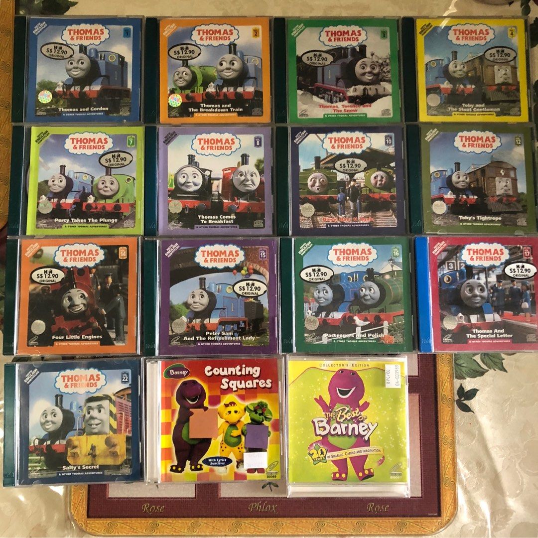 15x Thomas & Friends VCD / Barney, Hobbies & Toys, Music & Media, CDs ...