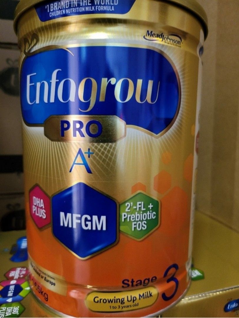 1.65kg Thai Enfagrow Stage 3, Babies & Kids, Nursing & Feeding, Weaning ...