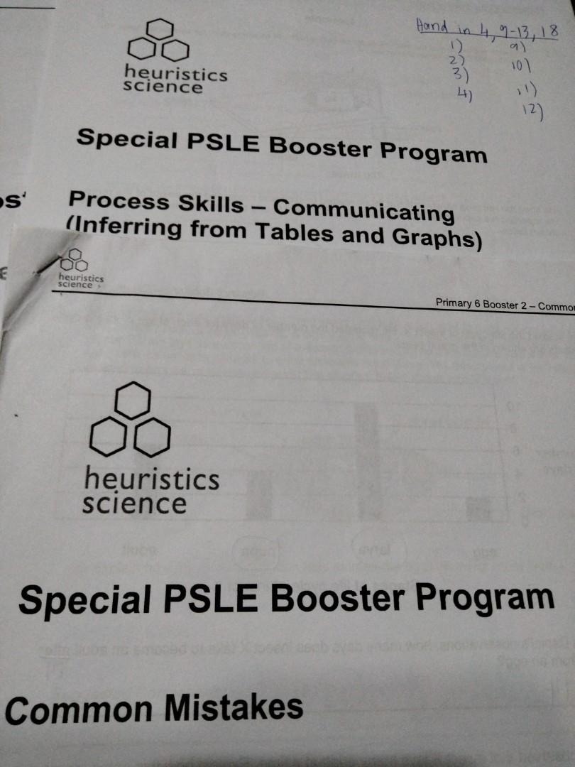 PSLE Science 2022, Hobbies & Toys, Books & Magazines, Textbooks on ...