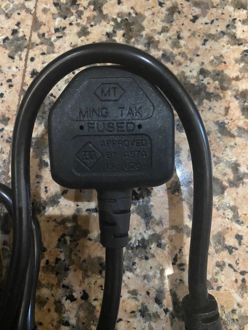 3 pin power cable for computers and monitors for sale, Computers & Tech ...