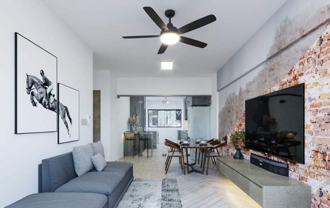3 Room HDB interior design, Furniture & Home Living, Home Decor, Other ...