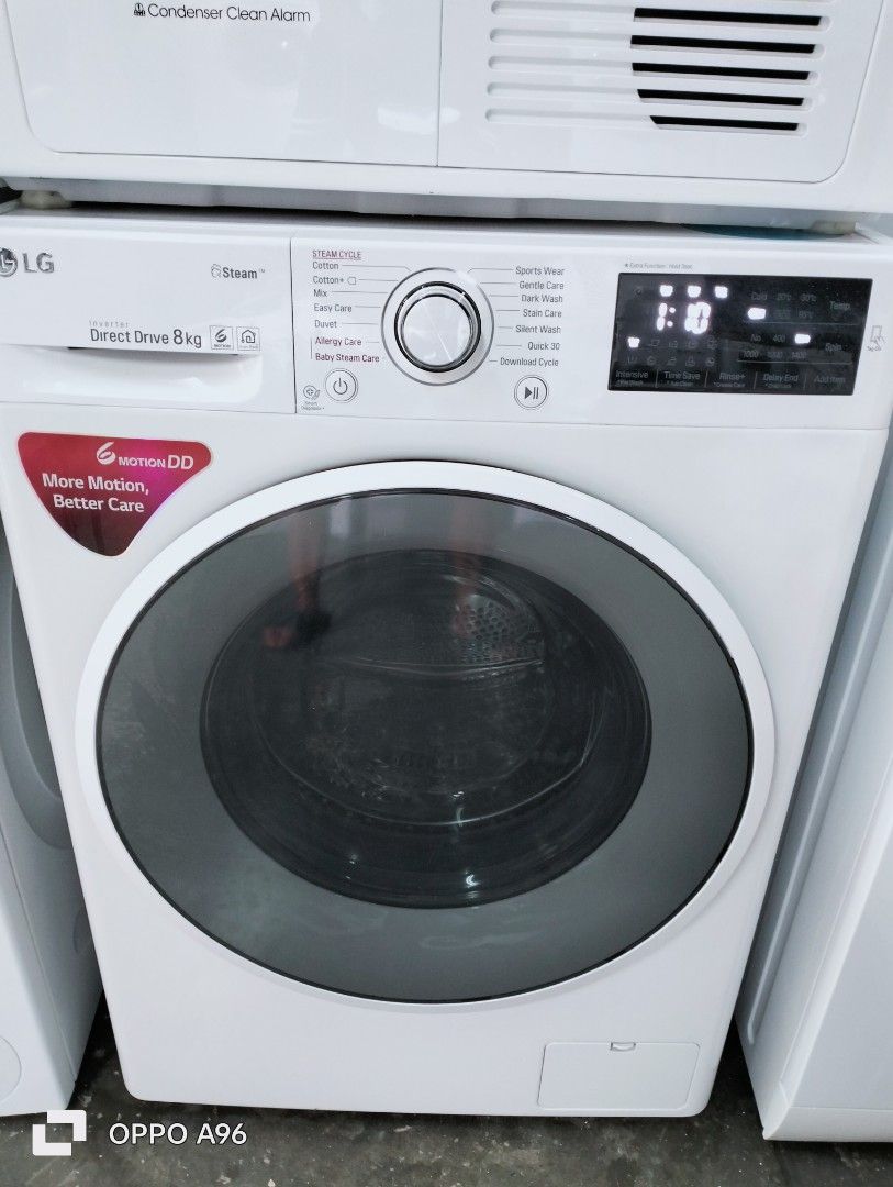 8/8KG Washing Machine&Condenser Dryer(Pair), TV & Home Appliances ...