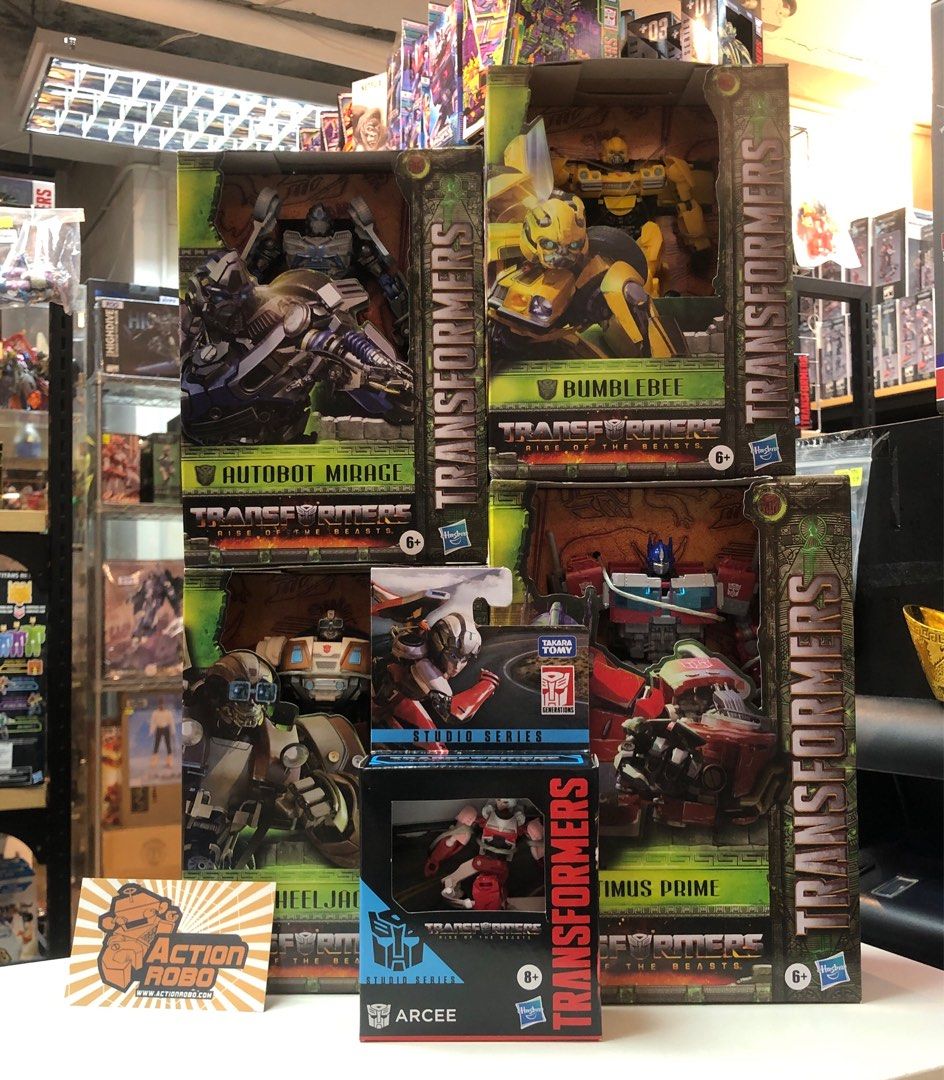 變形金剛：狂獸崛起 好人組合 Autobot 博派 ROTB Mirage / ROTB Bumblebee / ROTB Wheeljack ...