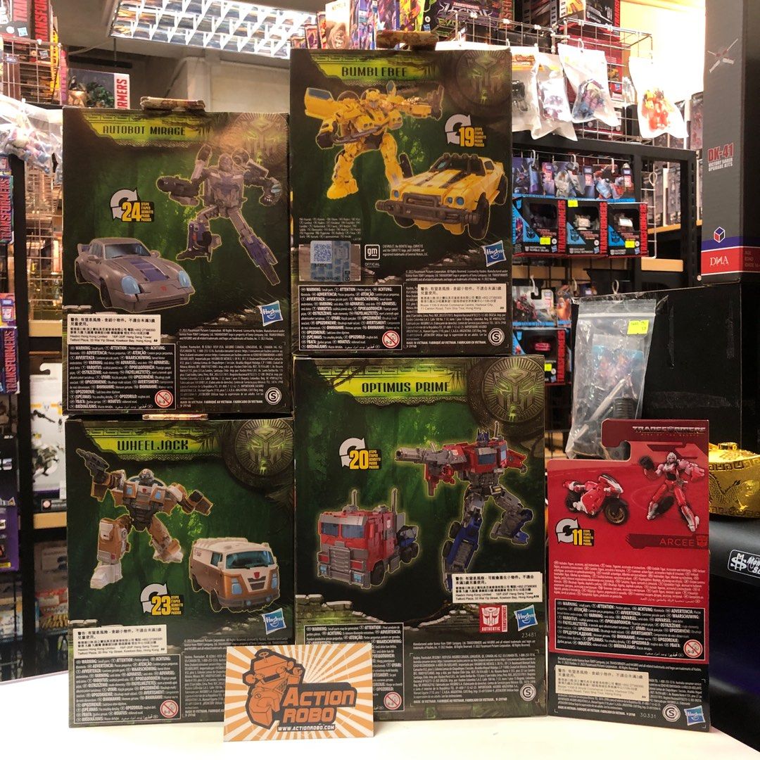 變形金剛：狂獸崛起 好人組合 Autobot 博派 ROTB Mirage / ROTB Bumblebee / ROTB Wheeljack ...