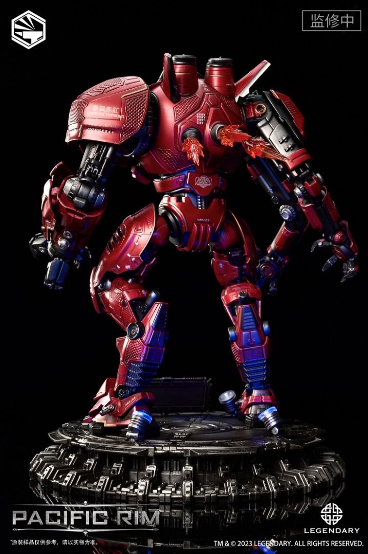開天工作室 Infinity Studio Pacific Rim CRIMSON TYPHOON DIECAST ACTION FIGURE ...