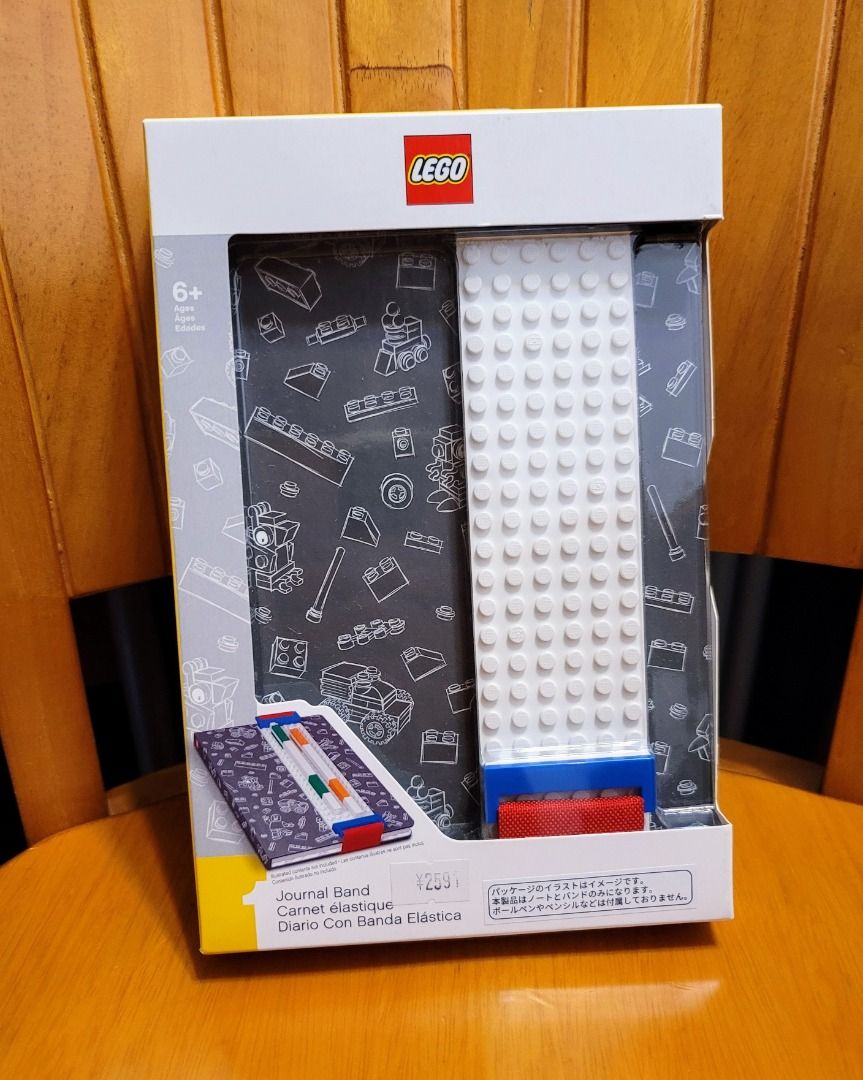 [罕有現貨] LEGO Journal with Band 筆記簿, 興趣及遊戲, 書本 & 文具, 雜誌及其他 - Carousell