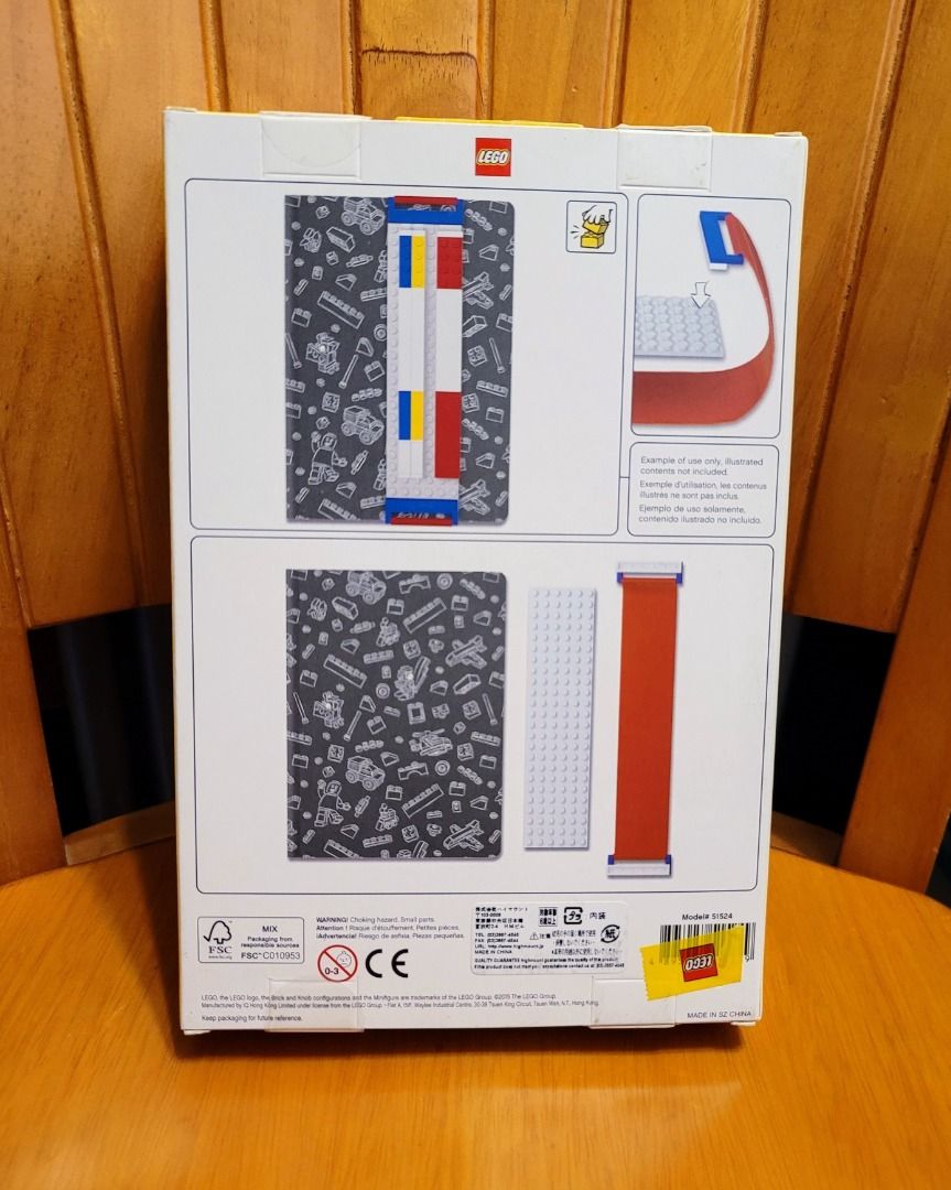 [罕有現貨] LEGO Journal with Band 筆記簿, 興趣及遊戲, 書本 & 文具, 雜誌及其他 - Carousell