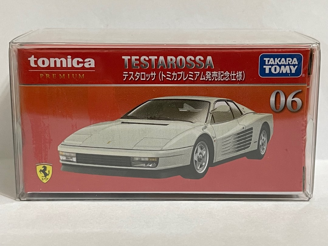 絕版 Takara Tomy Tomica Premium 06 Ferrari Testarossa 初回特別色 車仔 (日版, 未開封 ...