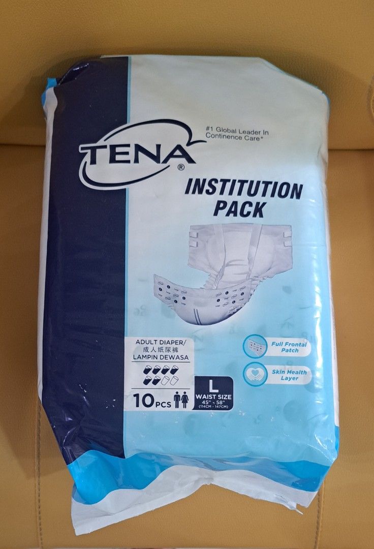 Adult Diapers Tena Institution Pack (L), Health & Nutrition, Assistive & Rehabilatory Aids ...