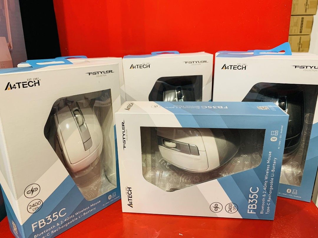 All A4tech FB35C, Computers & Tech, Parts & Accessories, Mouse & Mousepads on Carousell