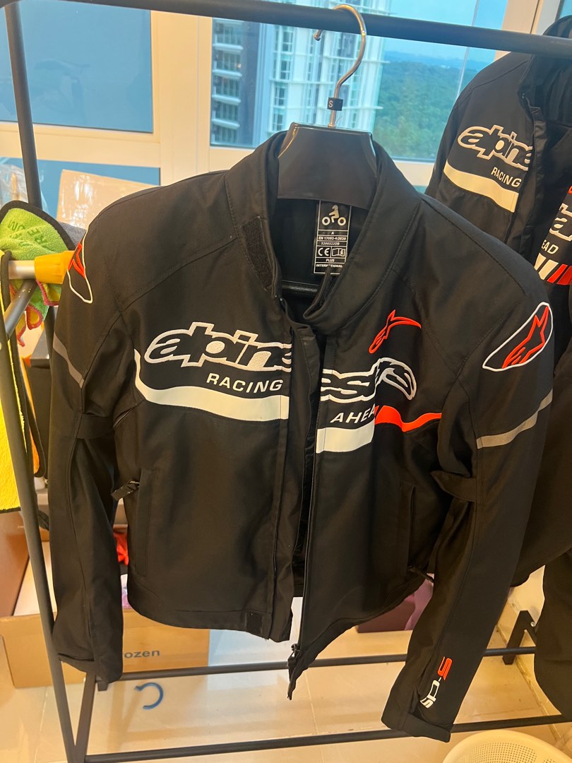 Alpinestar waterproof riding jacket, Motorcycles, Motorcycle ...