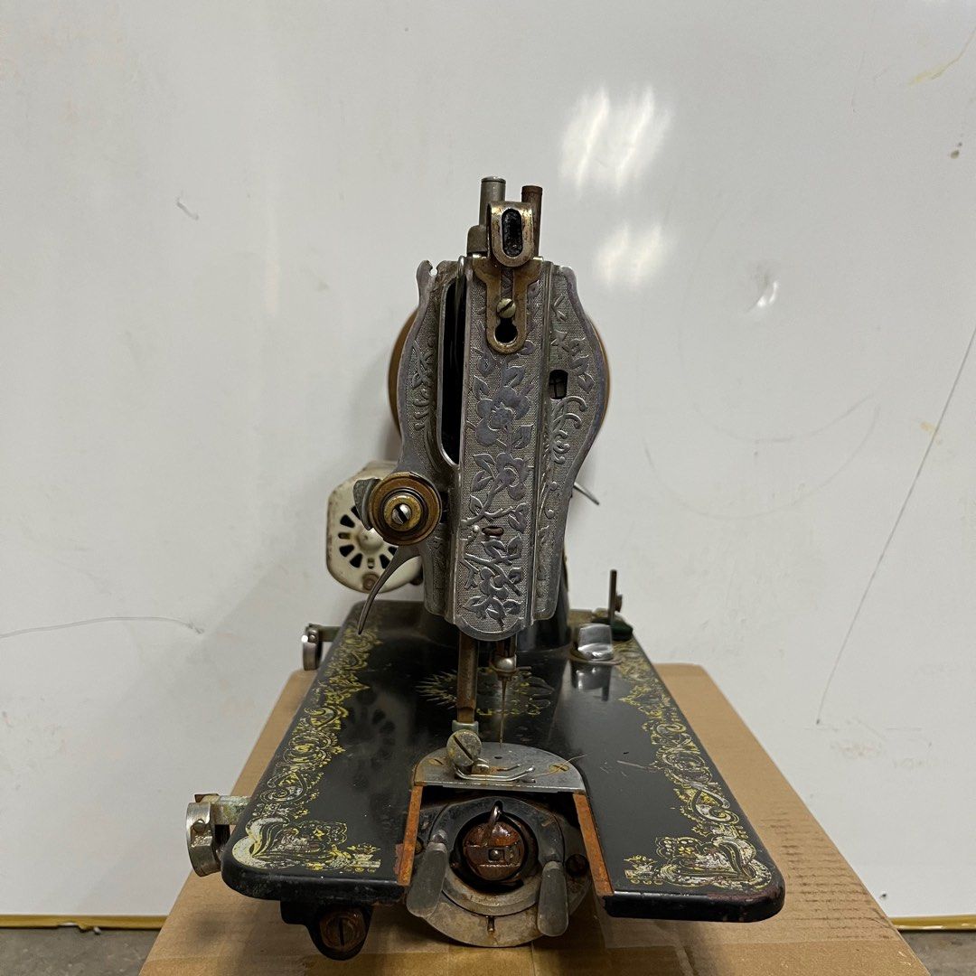 Antique Flying Man Sewing Machine, Hobbies & Toys, Memorabilia ...