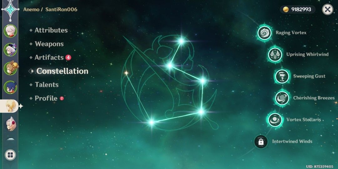 AR40 Kaedehara Kazuha + Signature Weapon Freedom Sword + C6 Xiangling ...