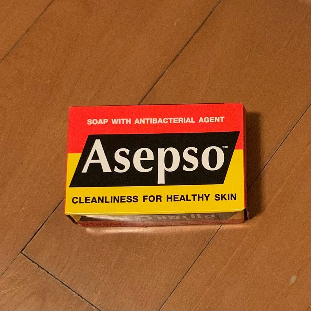 Asepso bar soap with antibacterial agent 80g FREE delivery, Beauty ...