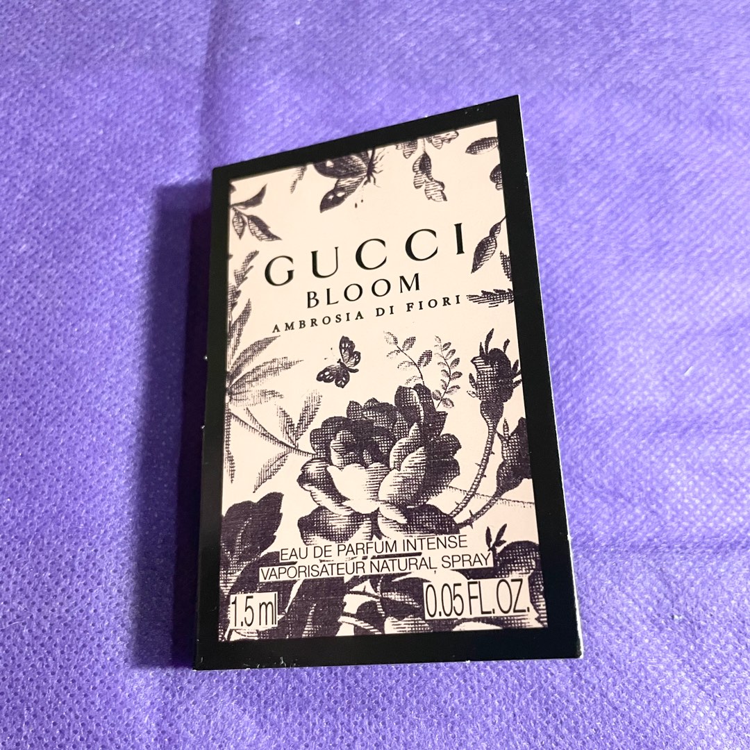 AUTHENTIC Gucci bloom ambrosia di fiori eau de parfum intense perfume ...