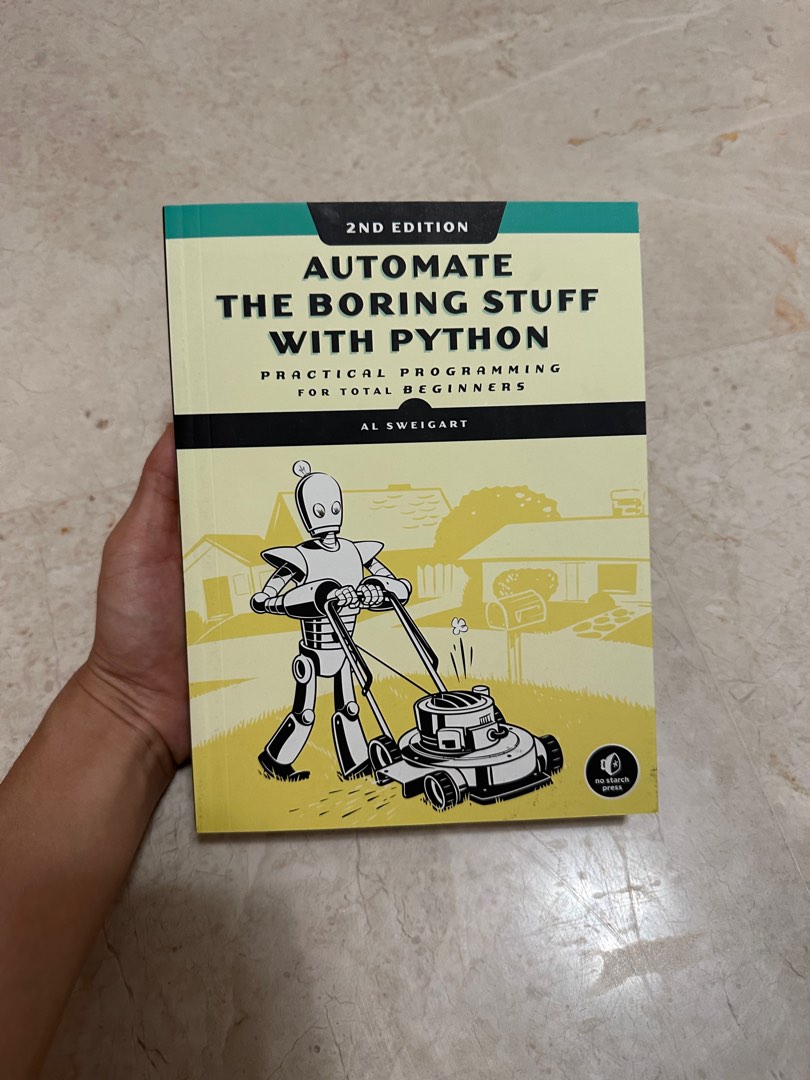 Automate the boring stuff with Python / Computer science, Hobbies ...