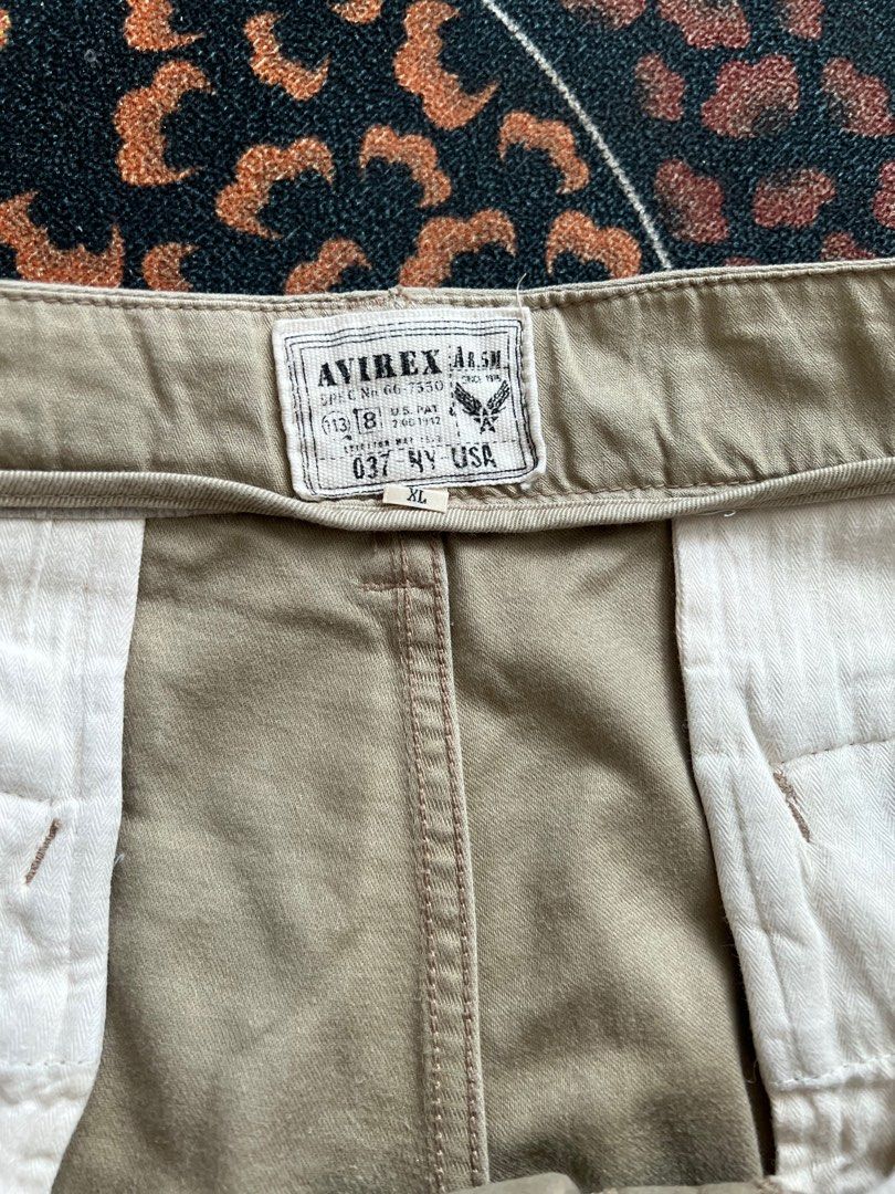 Avirex cargo pants, Men's Fashion, Bottoms, Trousers on Carousell