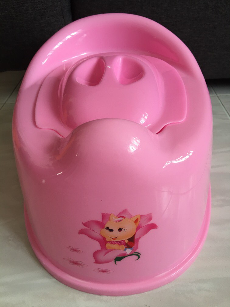 Baby girl pink Potty, Babies & Kids, Bathing & Changing, Toilet ...