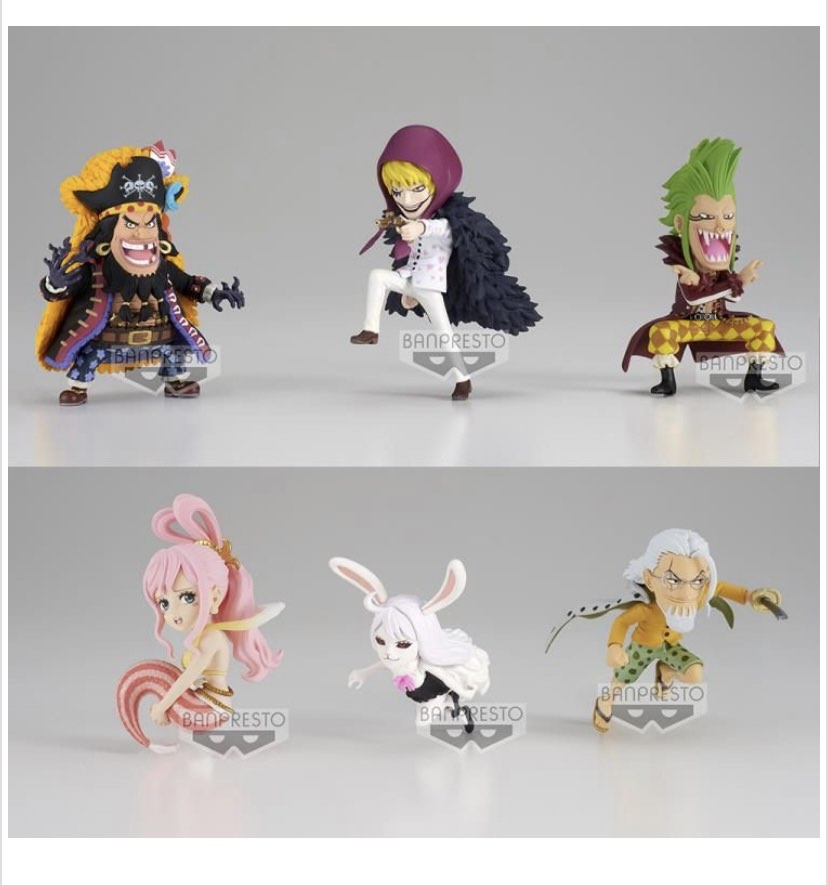 Banpresto WCF 模型 - 大海賊百景 Vol.7《海賊王 One Piece》(一套）（全新有盒）, 興趣及遊戲, 玩具 & 遊戲類 - Carousell