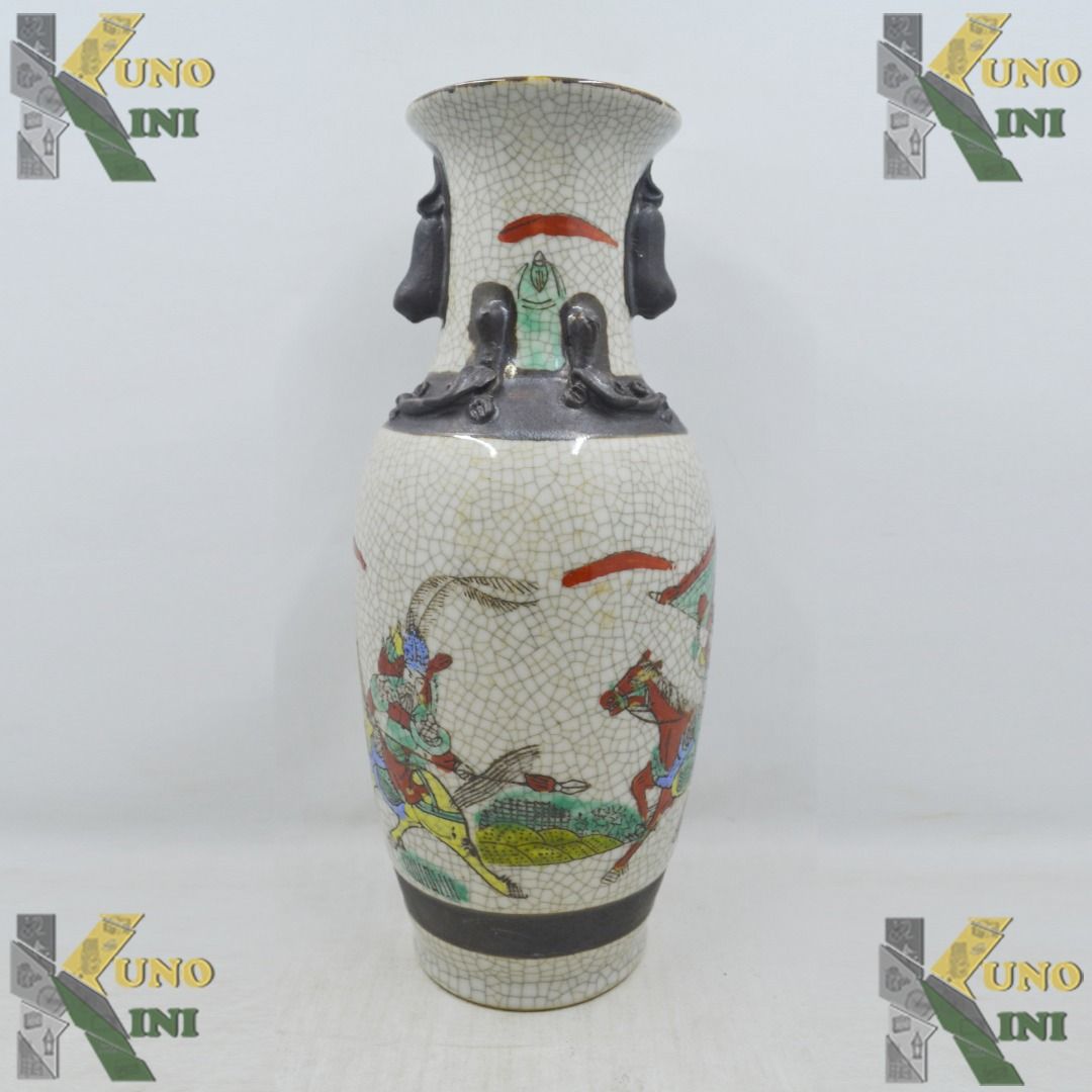 BARANG ANTIK GUCI ANTIK MOTIF RETAK 1000 CHINA, Antik, Pajangan di ...