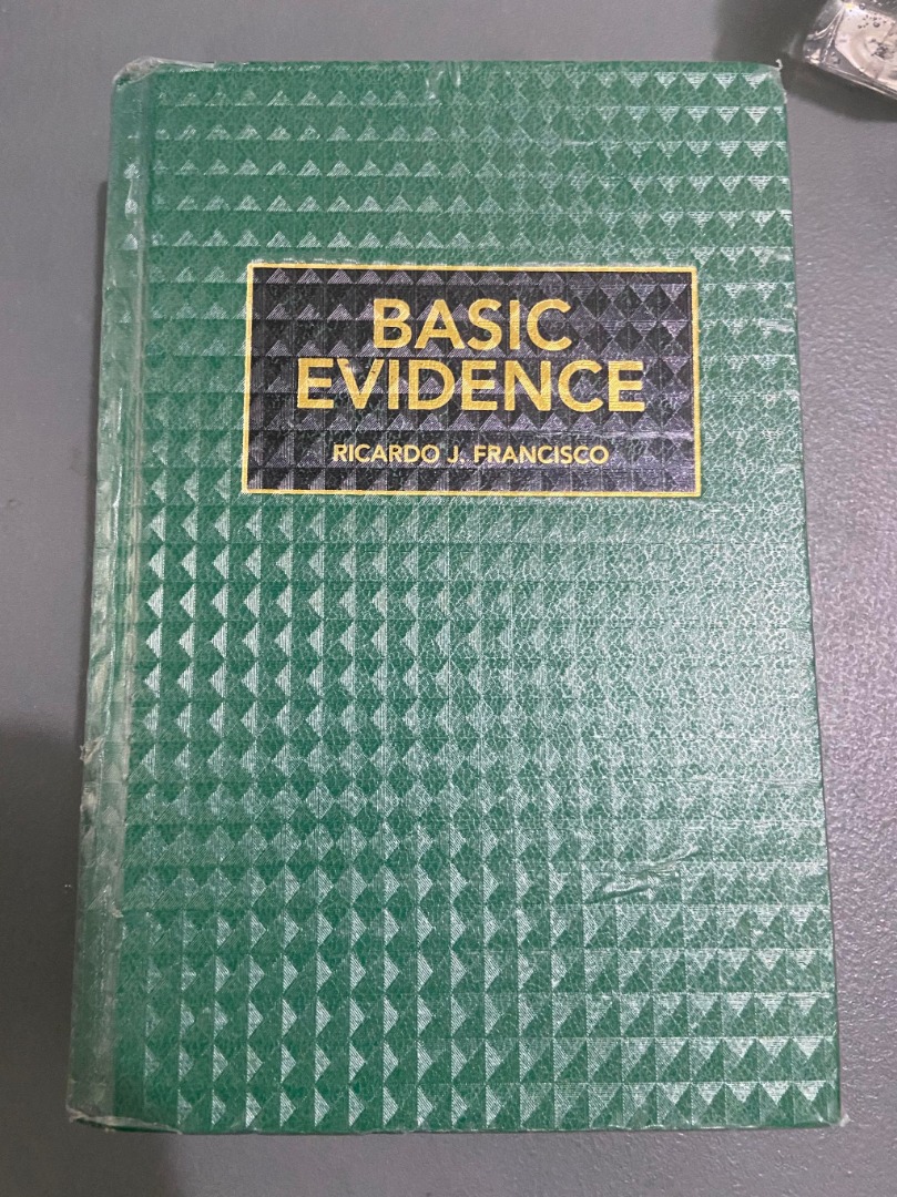 Basic Evidence (2022) Francisco on Carousell