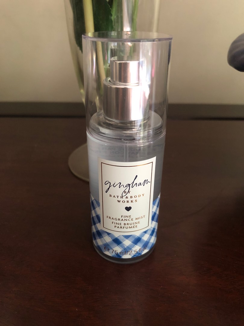 Bath and Body Works Gingham body mist on Carousell