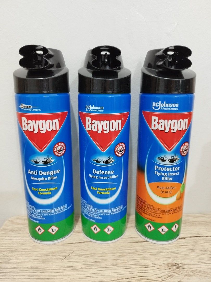 BAYGON 500 ML CAN, Health & Nutrition, Insect Repellents on Carousell
