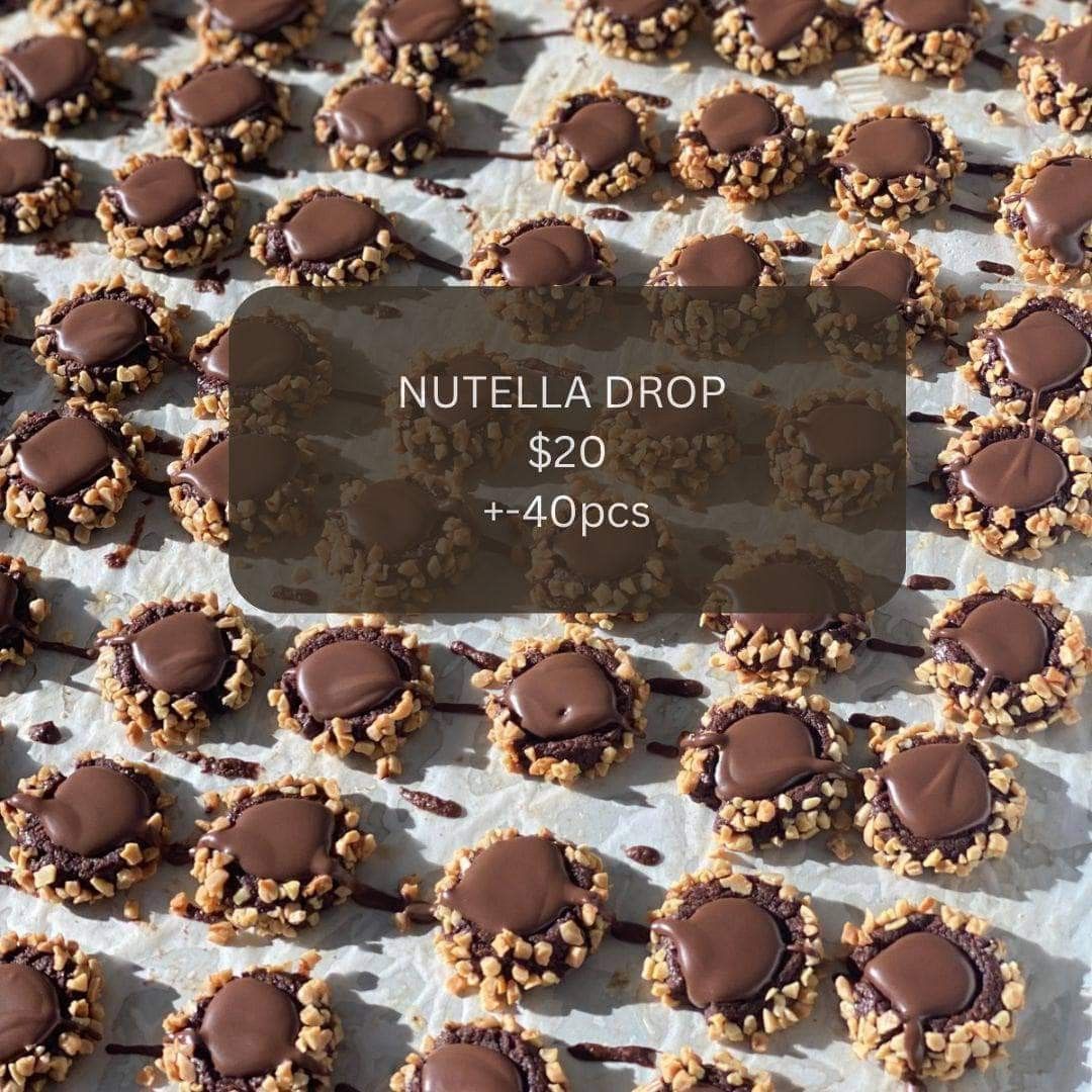Belly Treats Nutella Drop, Food & Drinks, Homemade Bakes on Carousell