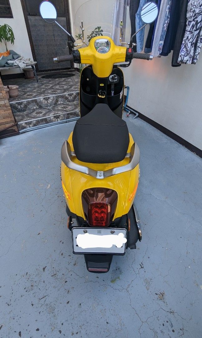 Benelli Panarea 125 Yellow, Motorbikes, Motorbikes for Sale on Carousell