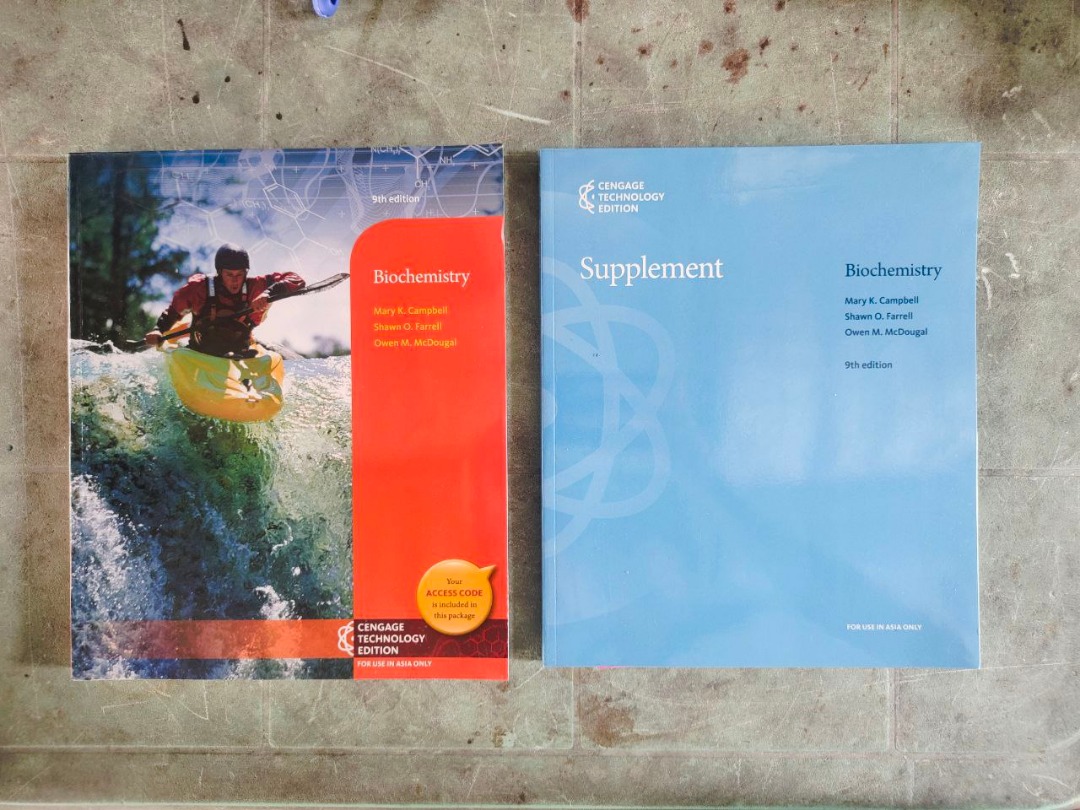 Biochemistry Set by Campbell on Carousell