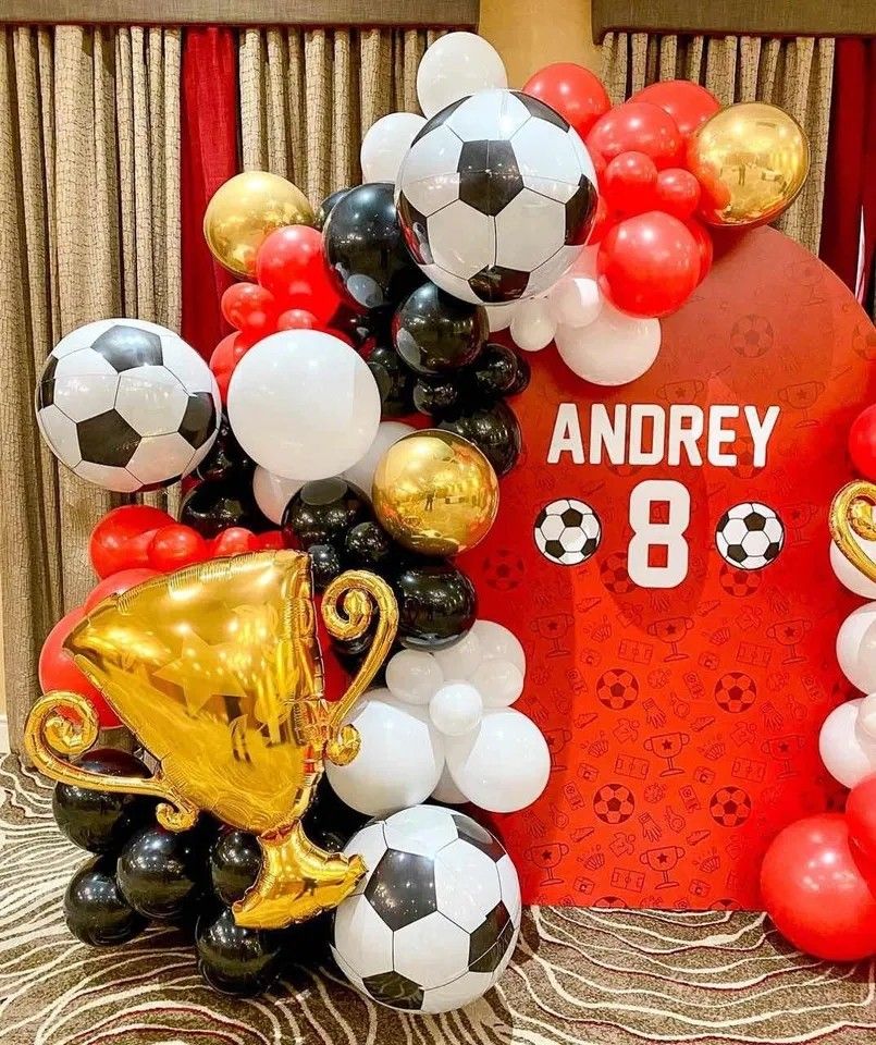 Birthday Tema bola, Hobbies & Toys, Stationery & Craft, Occasions ...