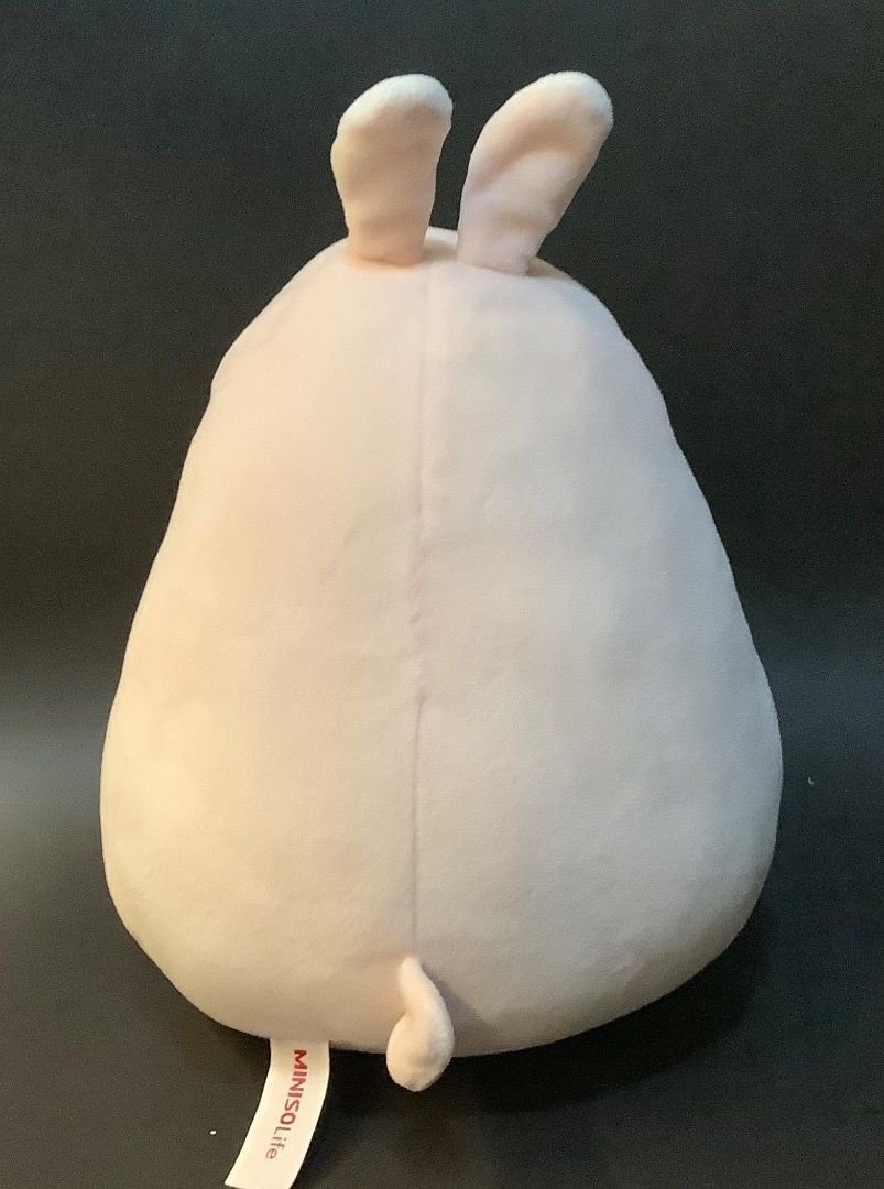 miniso blush pink bunny plush, Babies & Kids, Infant Playtime on Carousell