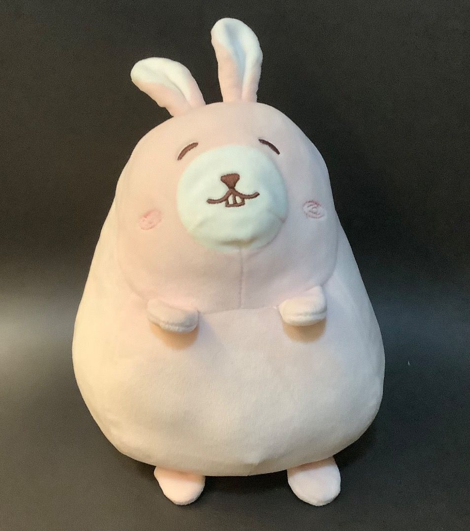 miniso blush pink bunny plush, Babies & Kids, Infant Playtime on Carousell