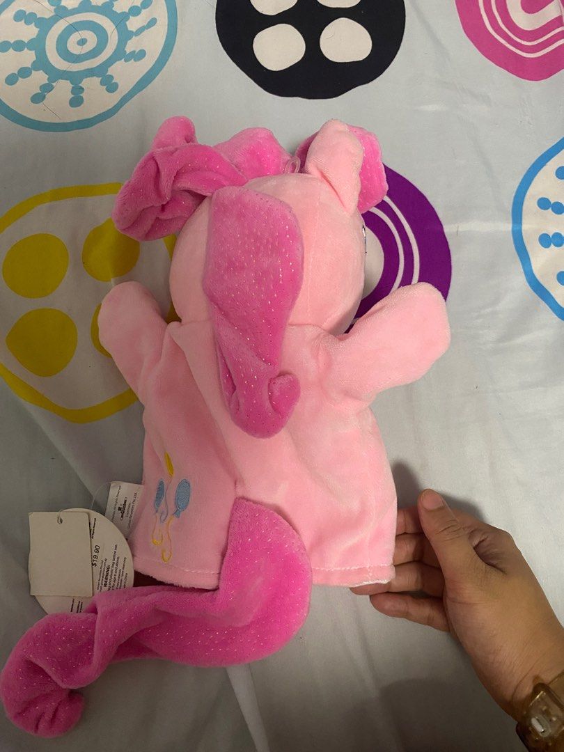 BNWT My Little Pony Pinkie Pie Hand Puppet, Hobbies & Toys, Toys ...