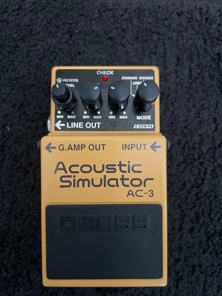 boss acoustic simulator ac-3, Hobbies & Toys, Music & Media, Music ...