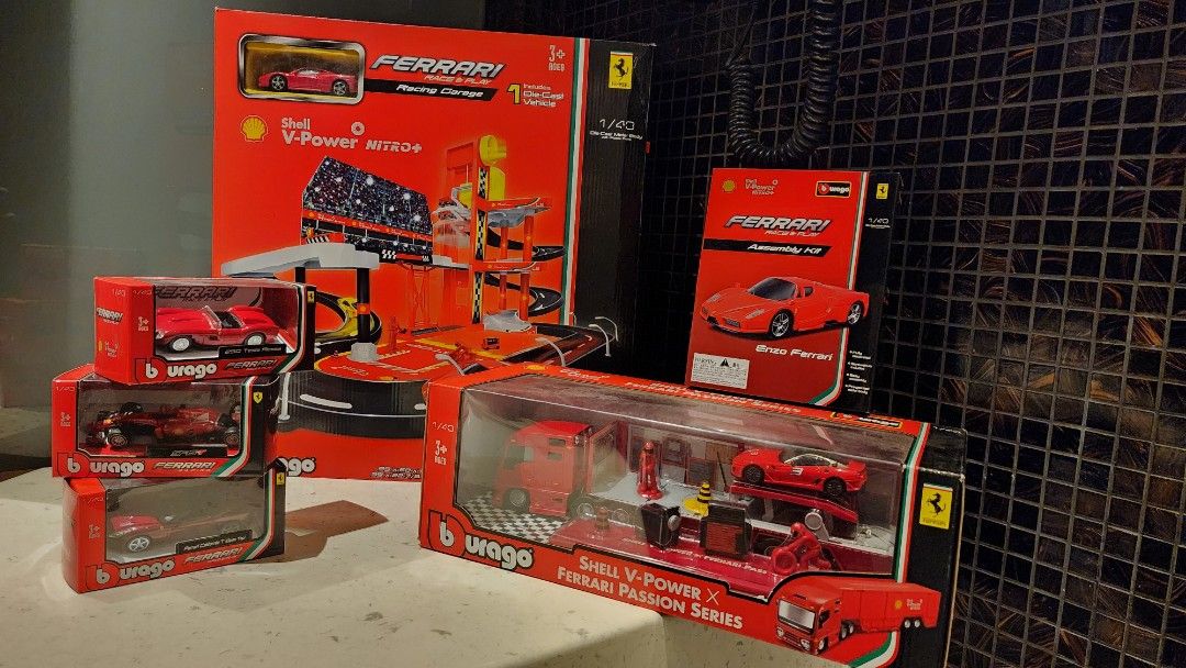 Brand new Shell V Power nitro series burago with free rugged Hitachi ...