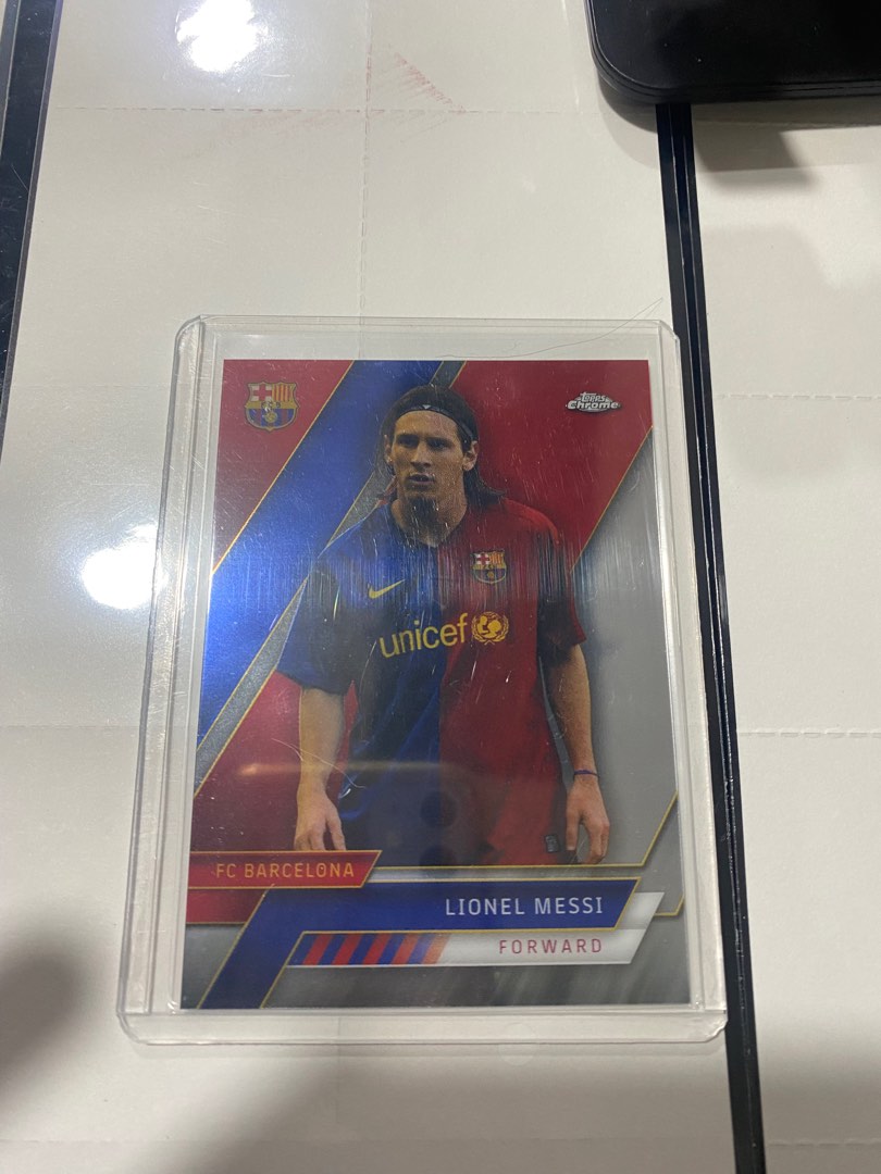 Brand New: Topps Chrome Barcelona Set 2023 (Messi, R9 bases) and lots ...