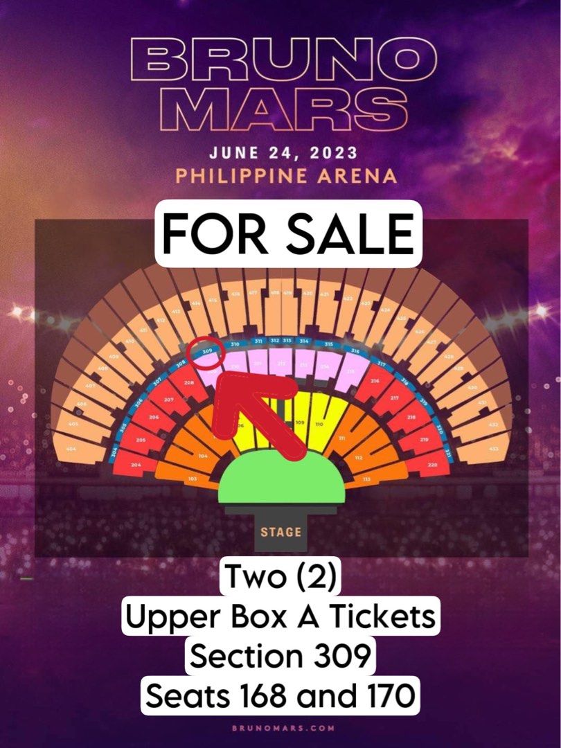 Bruno Mars Live in Manila - 24 June 2023 - UBA Tickets, Tickets ...