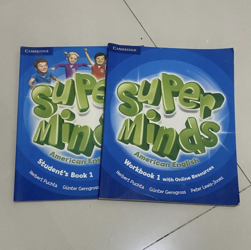 Buku Super Minds American English 1, Buku & Alat Tulis, Buku Pelajaran di Carousell