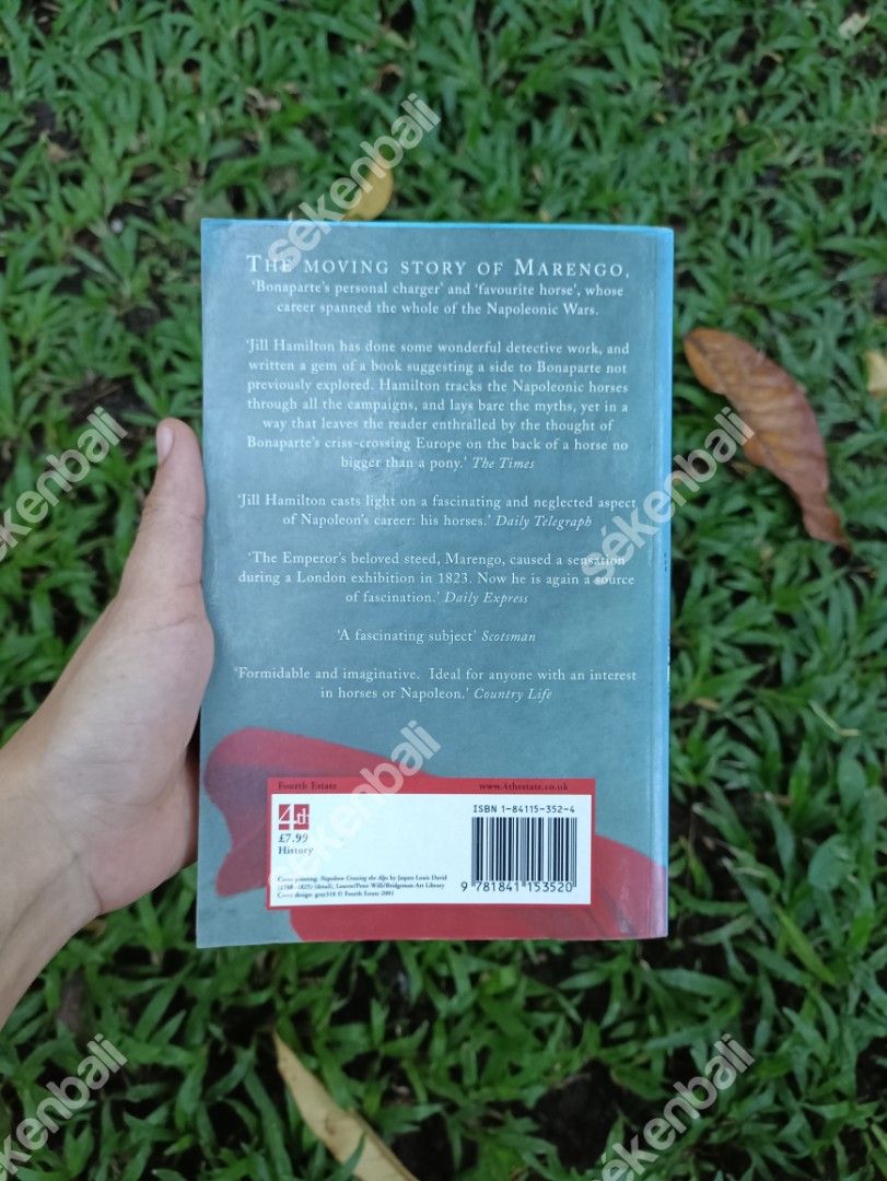 Buku/Novel Preloved Jill Hamilton - Marengo The Myth Of NAPOLEON'S ...